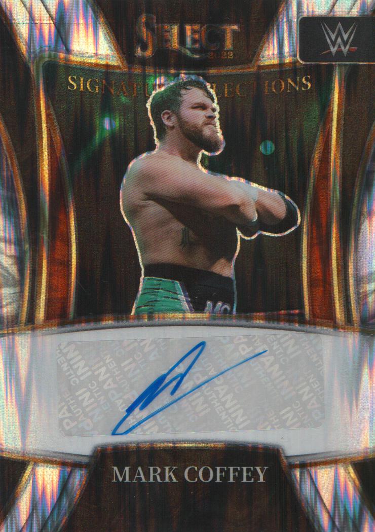 2022 Select WWE Signature Selections Prizms Flash #SNMCF Mark Coffey ...