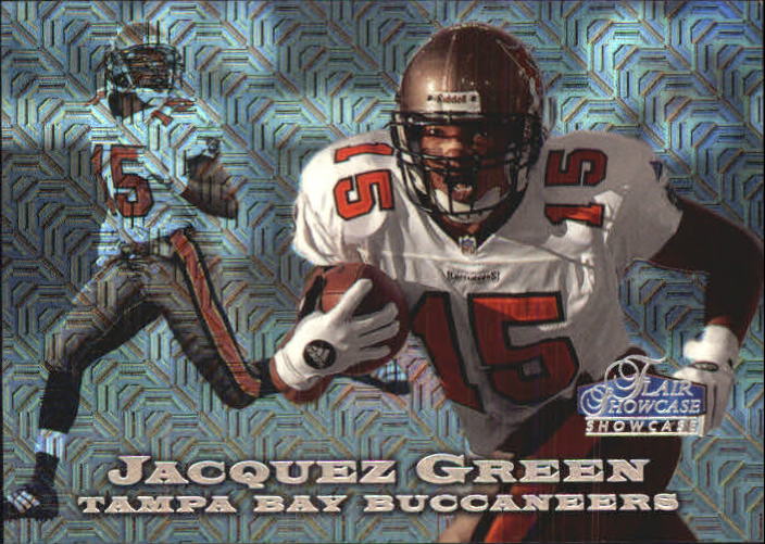 1998 Flair Showcase Row 0 #40 Jacquez Green - NM-MT