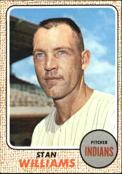 1968 Topps #54 Stan Williams Indians EX G45811 - EX