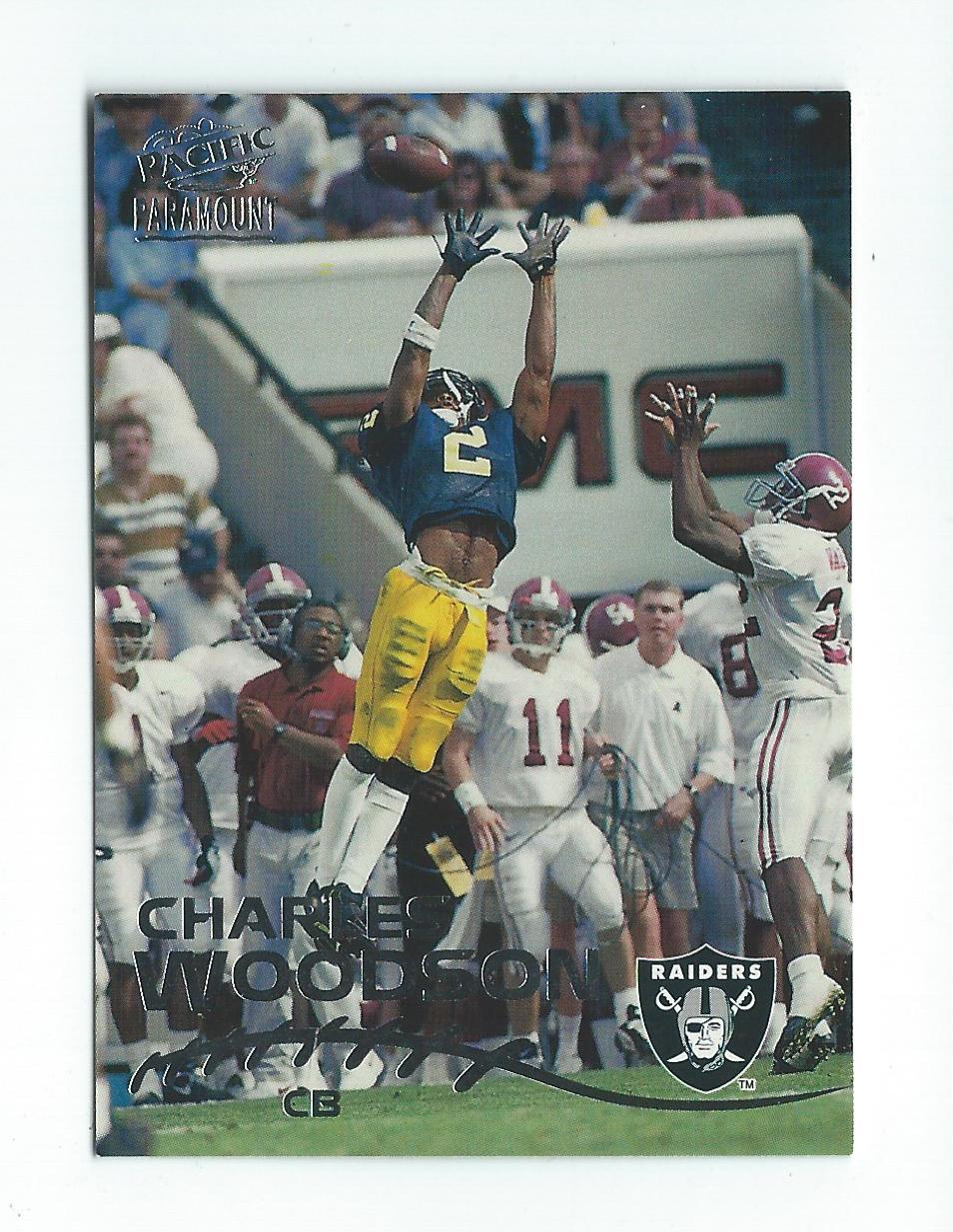 1998 Paramount Silver #127 Charles Woodson - NM-MT