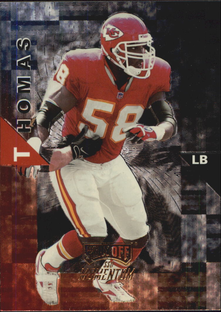 1998 Playoff Momentum Hobby #115 Derrick Thomas - NM-MT