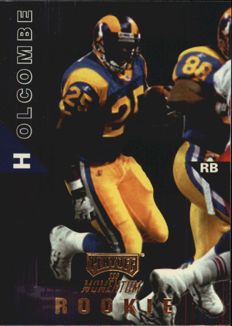1998 Playoff Momentum Hobby #212 Robert Holcombe RC - NM-MT