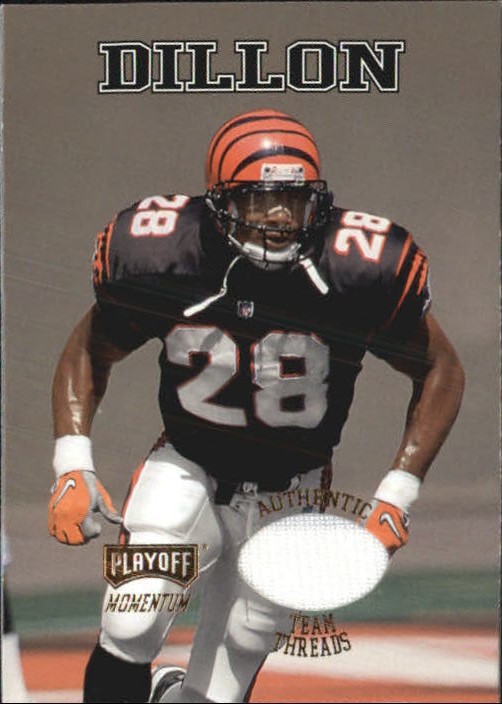 1998 Playoff Momentum Team Threads Away #6 Corey Dillon - NM-MT