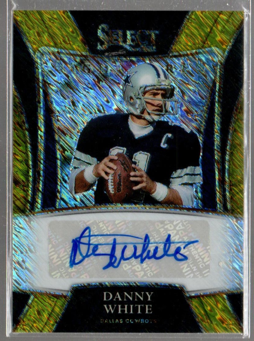 2021 Select Select Signatures Prizm Gold #49 Danny White/10 - NM-MT ...