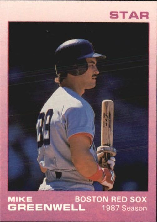 1988 Star Greenwell Glossy #7 Mike Greenwell Red Sox C57647 - NM-MT