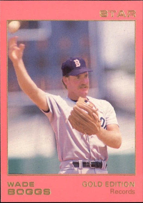 1988 Star Gold Edition #66 Wade Boggs Red Sox C57758 - NM-MT