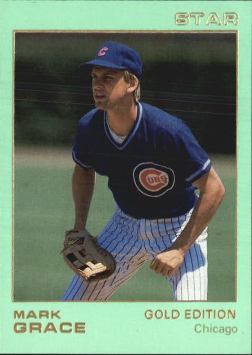1988 Star Gold Edition #80 Mark Grace Cubs C57772 - NM-MT