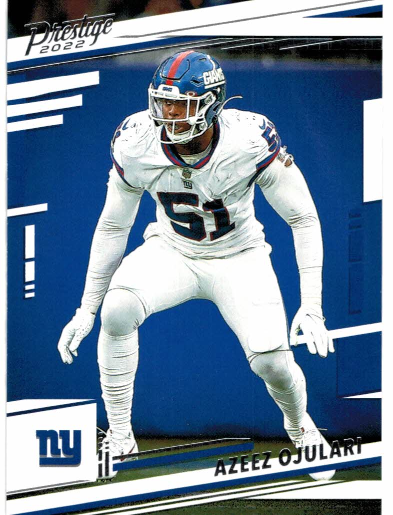 2022 Prestige #223 Azeez Ojulari - NM-MT - The Dugout Sportscards ...