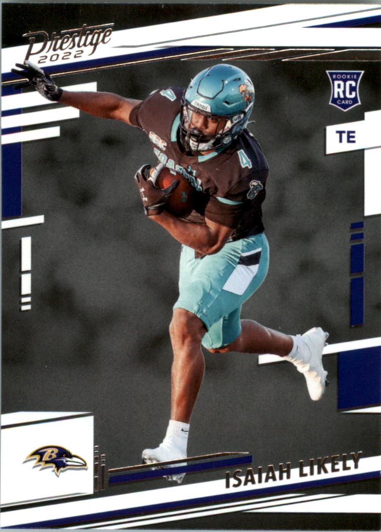 2022 Prestige #340 Isaiah Likely RC - NM-MT - Triple Play Sports Cards ...