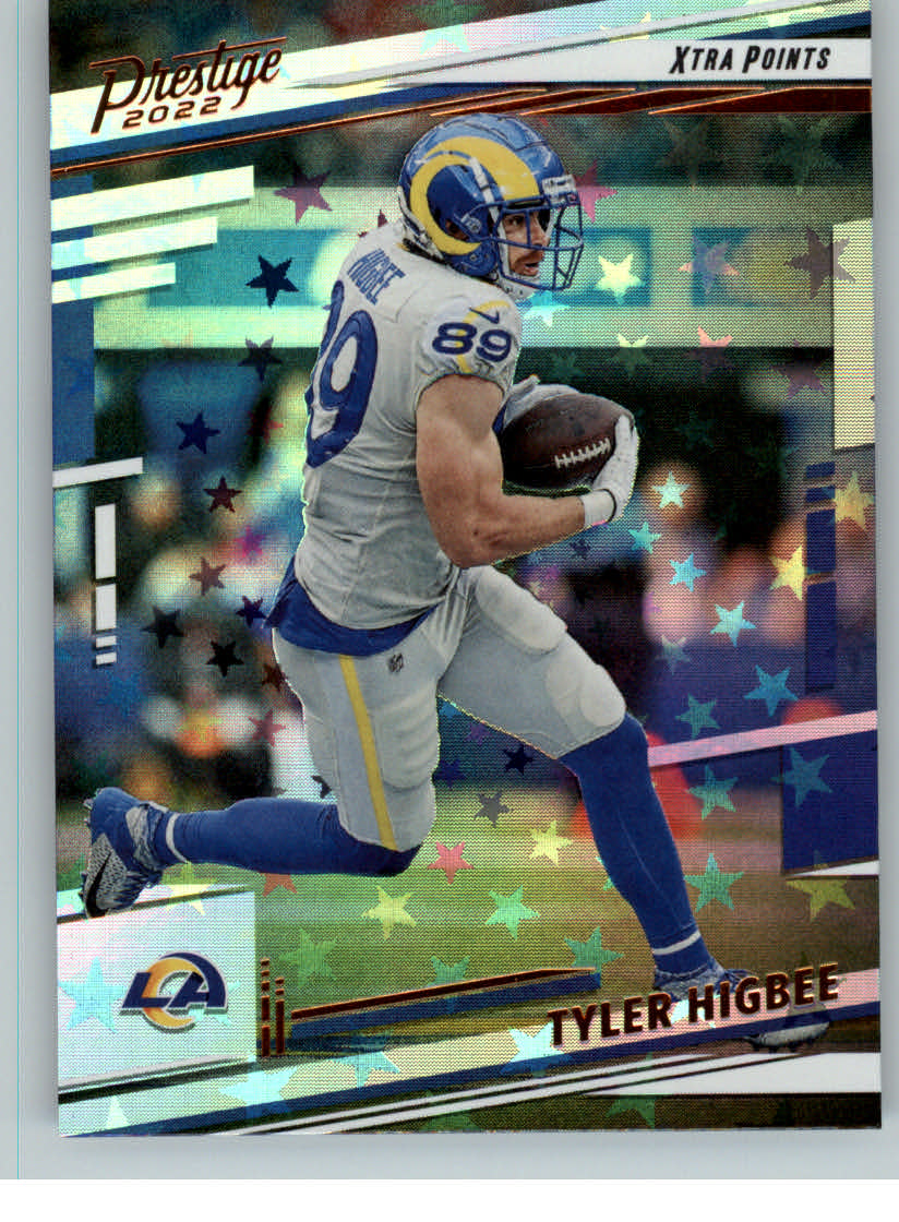2022 Prestige Xtra Points Astral #166 Tyler Higbee - NM-MT