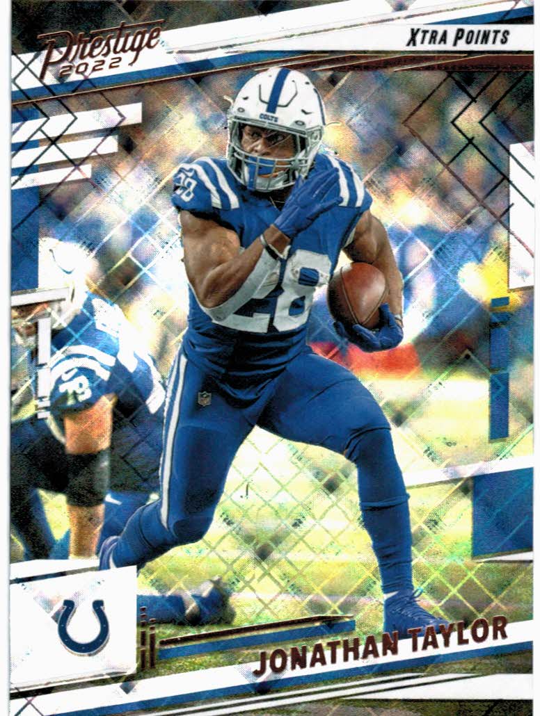 2022 Prestige Xtra Points Diamond #124 Jonathan Taylor - NM-MT