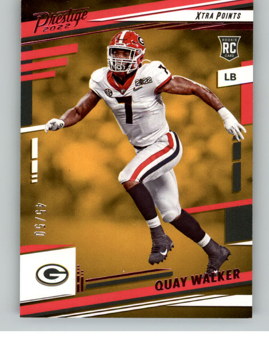 2022 Prestige Xtra Points Pink #383 Quay Walker - NM-MT - Card Shack ...