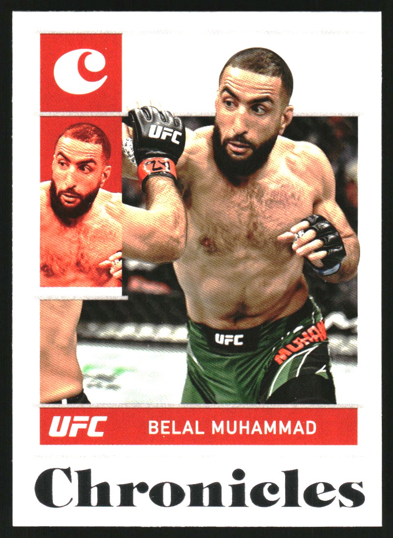 2022 Panini Chronicles UFC #36 Belal Muhammad - NM-MT - Burbank ...