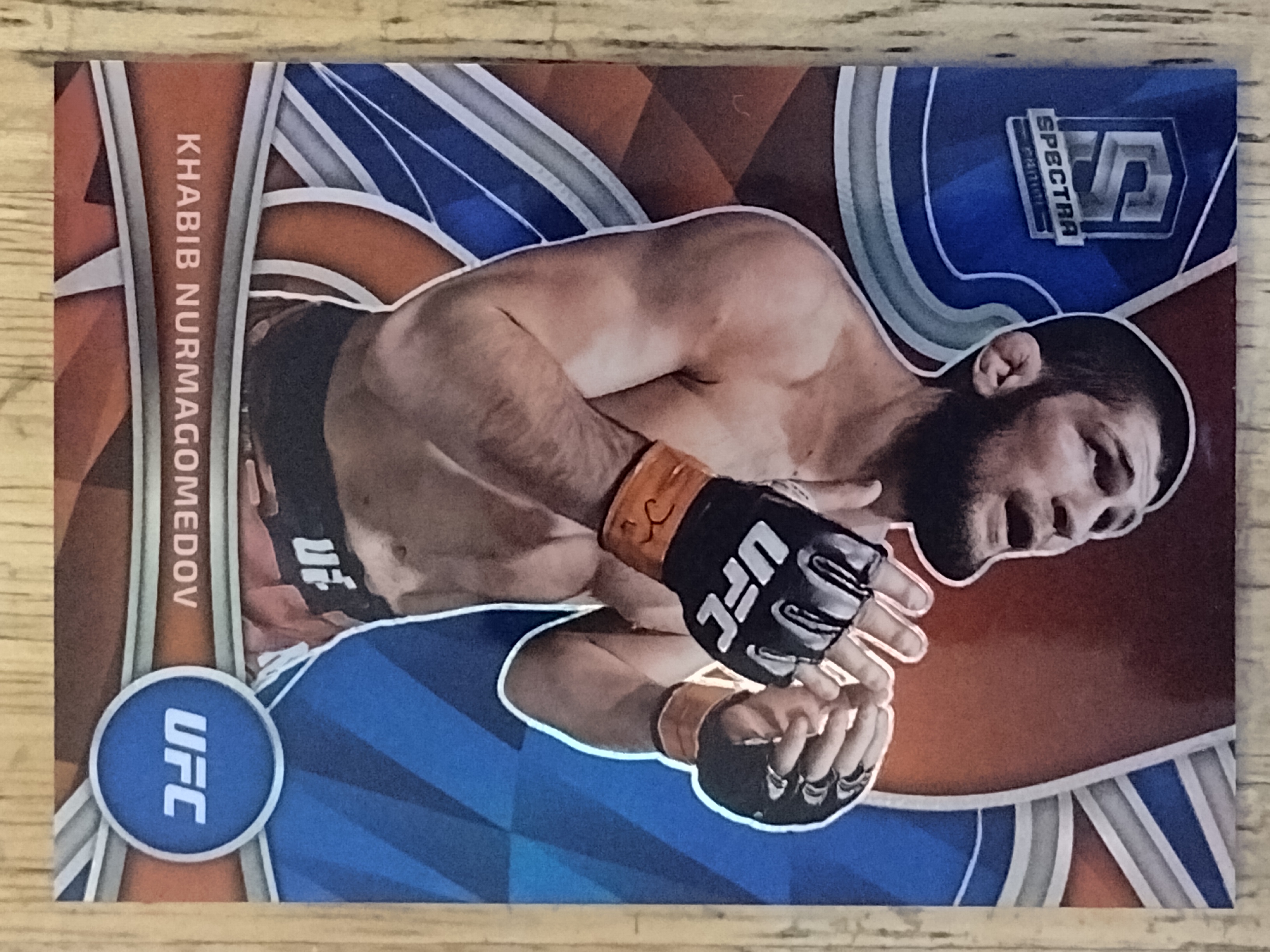 2022 Panini Chronicles UFC Blue #395 Khabib Nurmagomedov/Spectra - NM-MT