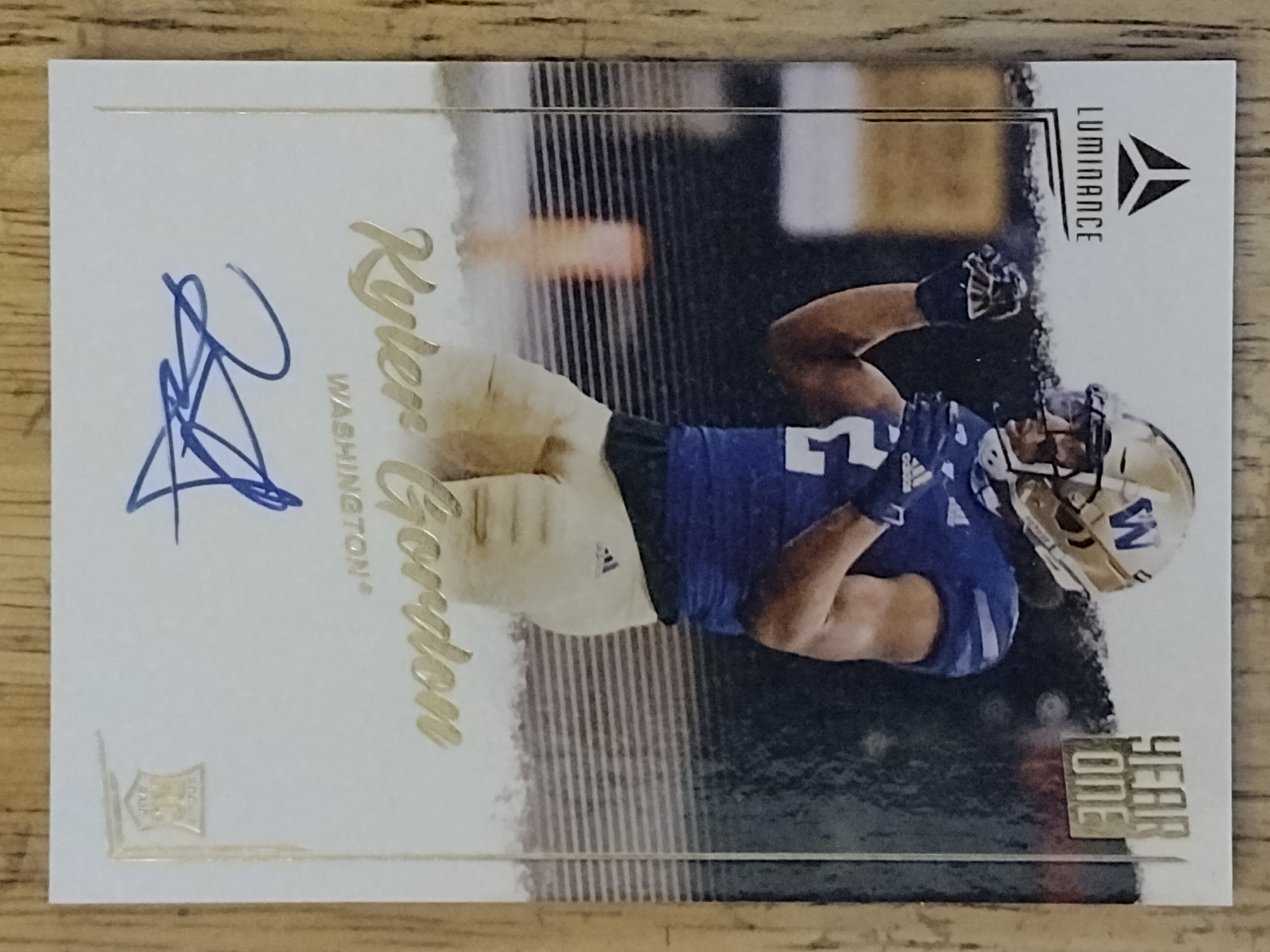 2022 Panini Luminance Year One Signatures #1 Kyler Gordon - NM-MT