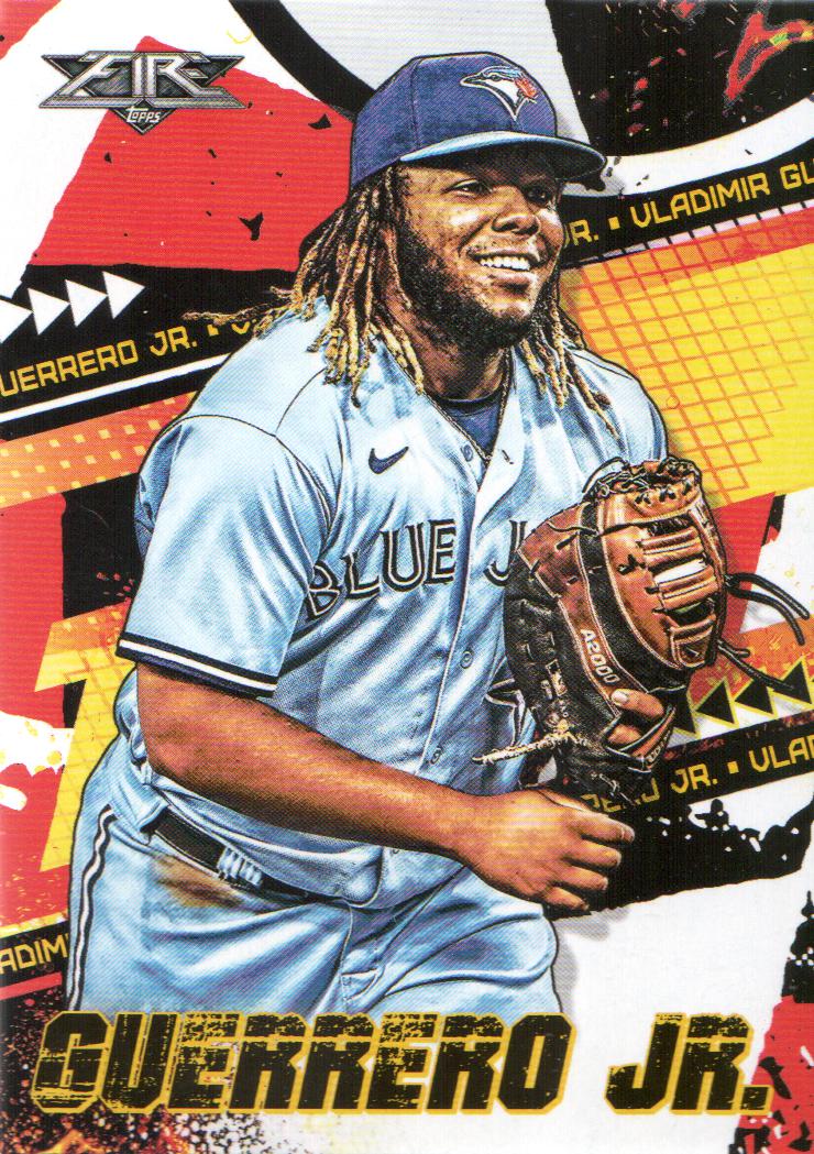 2022 Topps Fire #106 Vladimir Guerrero Jr. - NM-MT - GamesandCards.com ...