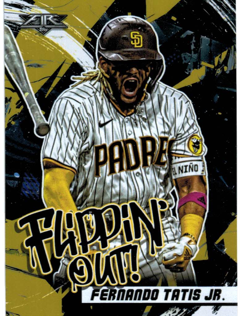 2022 Topps Fire Flippin' Out #FO5 Fernando Tatis Jr. - NM-MT - The ...