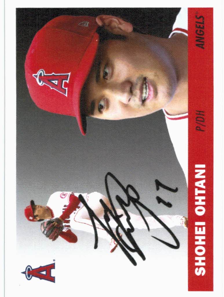 2022 Topps Throwback Thursday #47 Shohei Ohtani/1724*/'55 Topps BB - NM ...