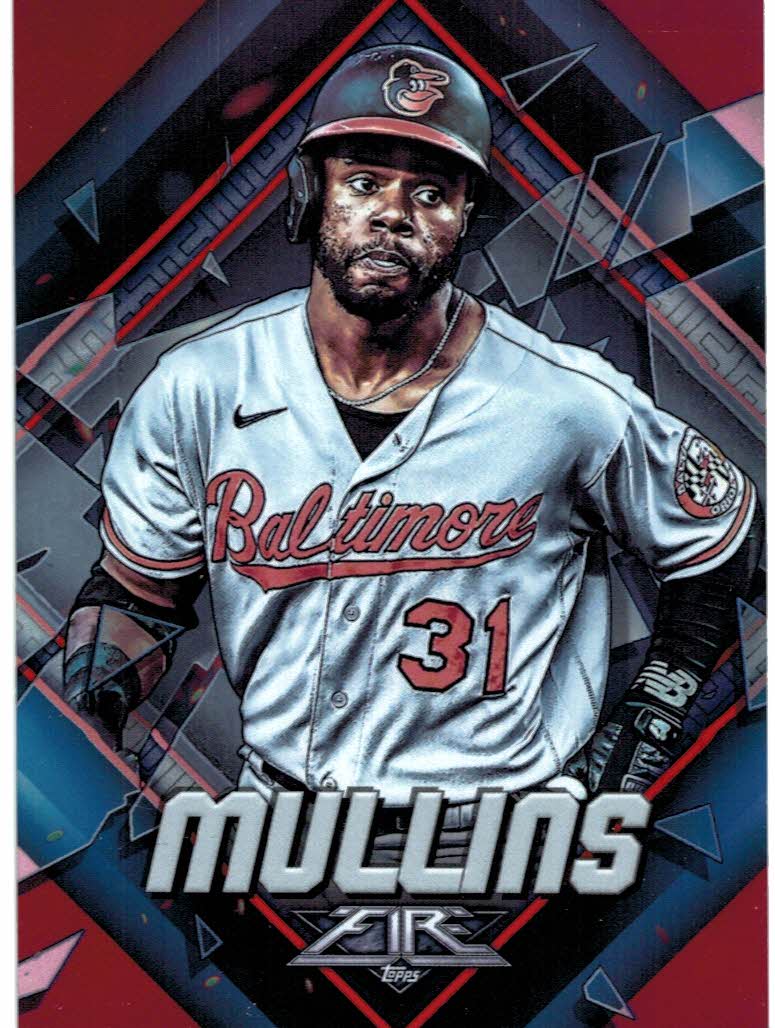2022 Topps Fire Flame #8 Cedric Mullins - NM-MT