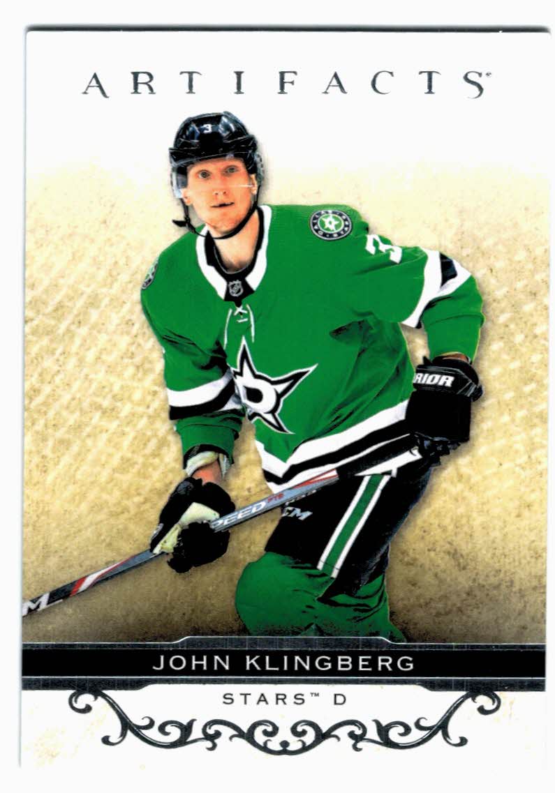 2021-22 Artifacts #16 John Klingberg - NM-MT