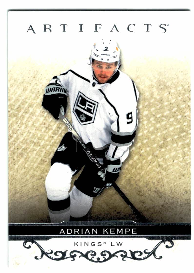 2021-22 Artifacts #18 Adrian Kempe - NM-MT