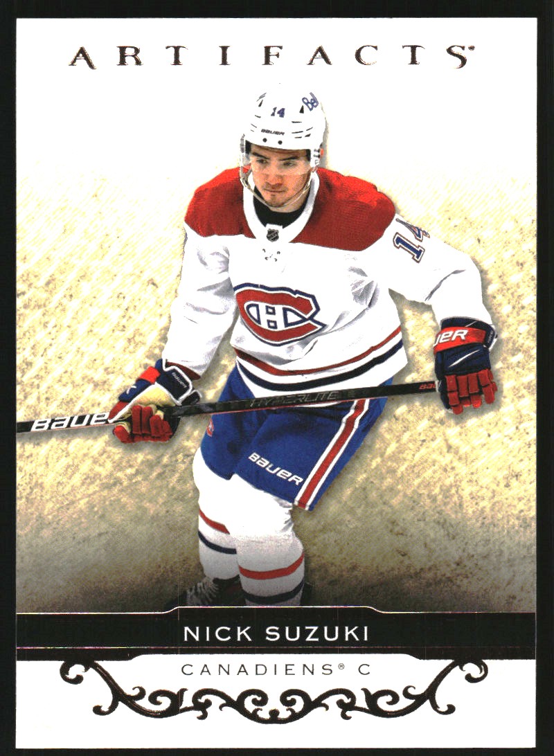 2021-22 Artifacts Rose Gold #17 Nick Suzuki - NM-MT