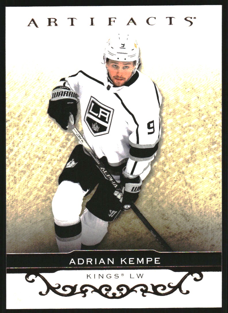 2021-22 Artifacts Rose Gold #18 Adrian Kempe - NM-MT
