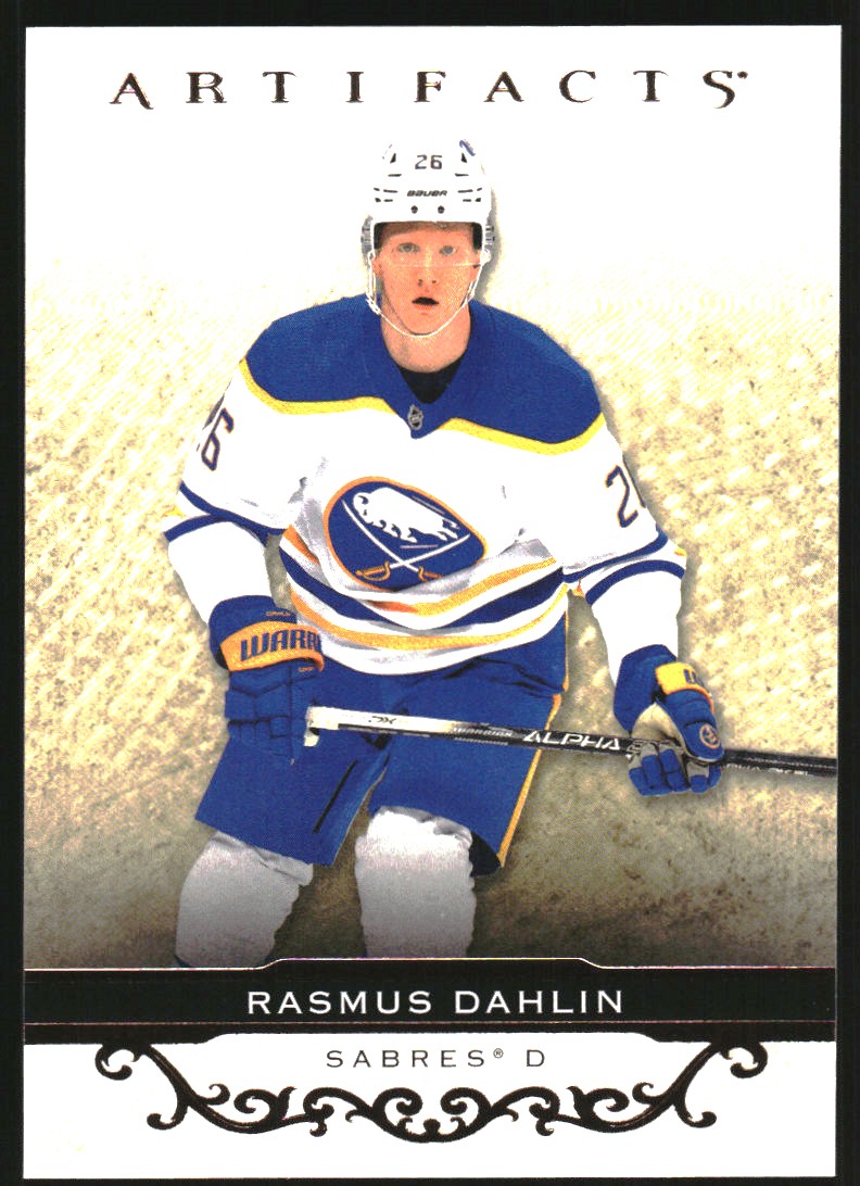 2021-22 Artifacts Rose Gold #42 Rasmus Dahlin - NM-MT