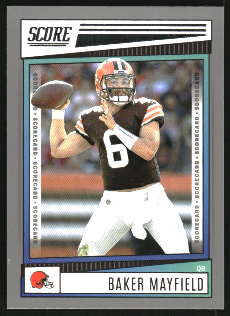 2022 Score Scorecard #203 Baker Mayfield - NM-MT - Burbank Sportscards ...