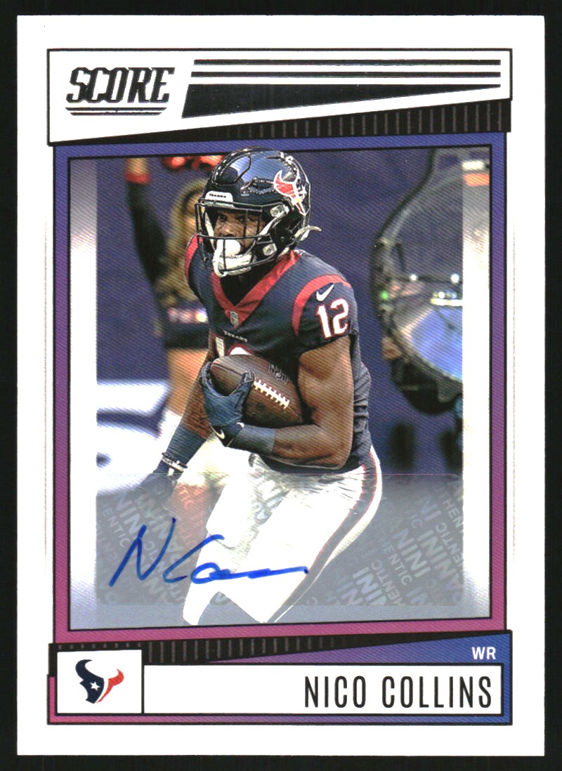 2022 Score Signatures #2 Nico Collins - NM-MT