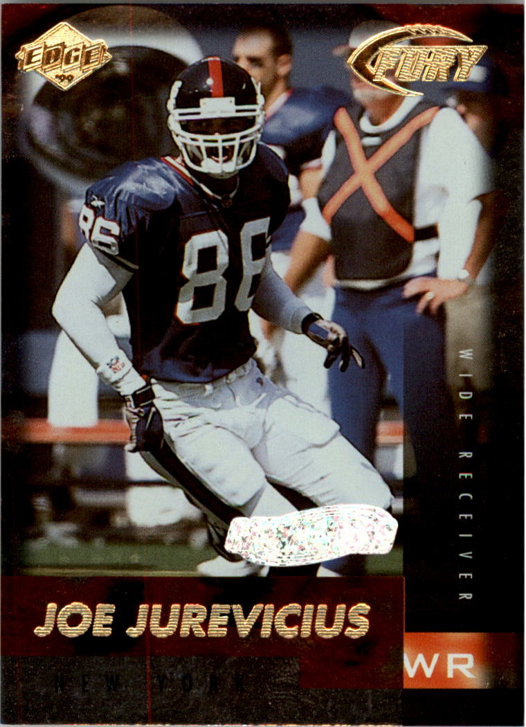 1999 Collector's Edge Fury Galvanized #76 Joe Jurevicius - /500 - NM-MT
