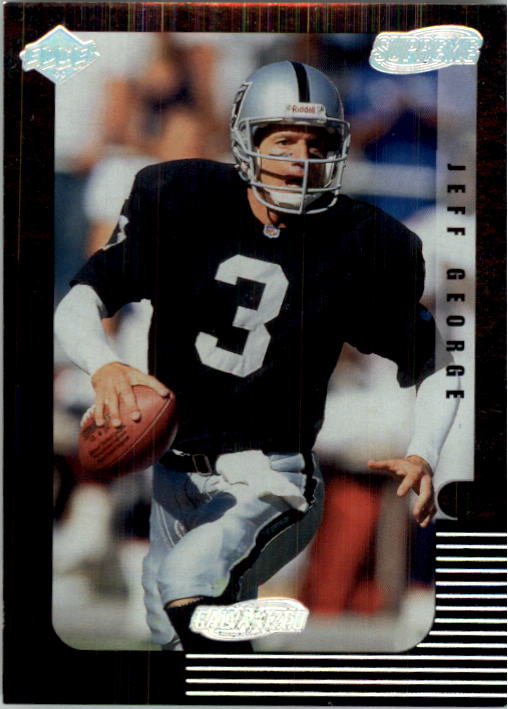 1999 Collector's Edge Supreme Galvanized #91 Jeff George - NM-MT