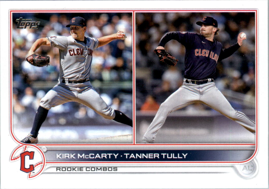 2022 Topps Update #US78 Tanner Tully RC/Kirk McCarty RC - NM-MT
