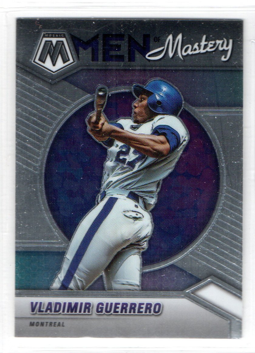 2022 Panini Mosaic Men of Mastery #10 Vladimir Guerrero - NM-MT
