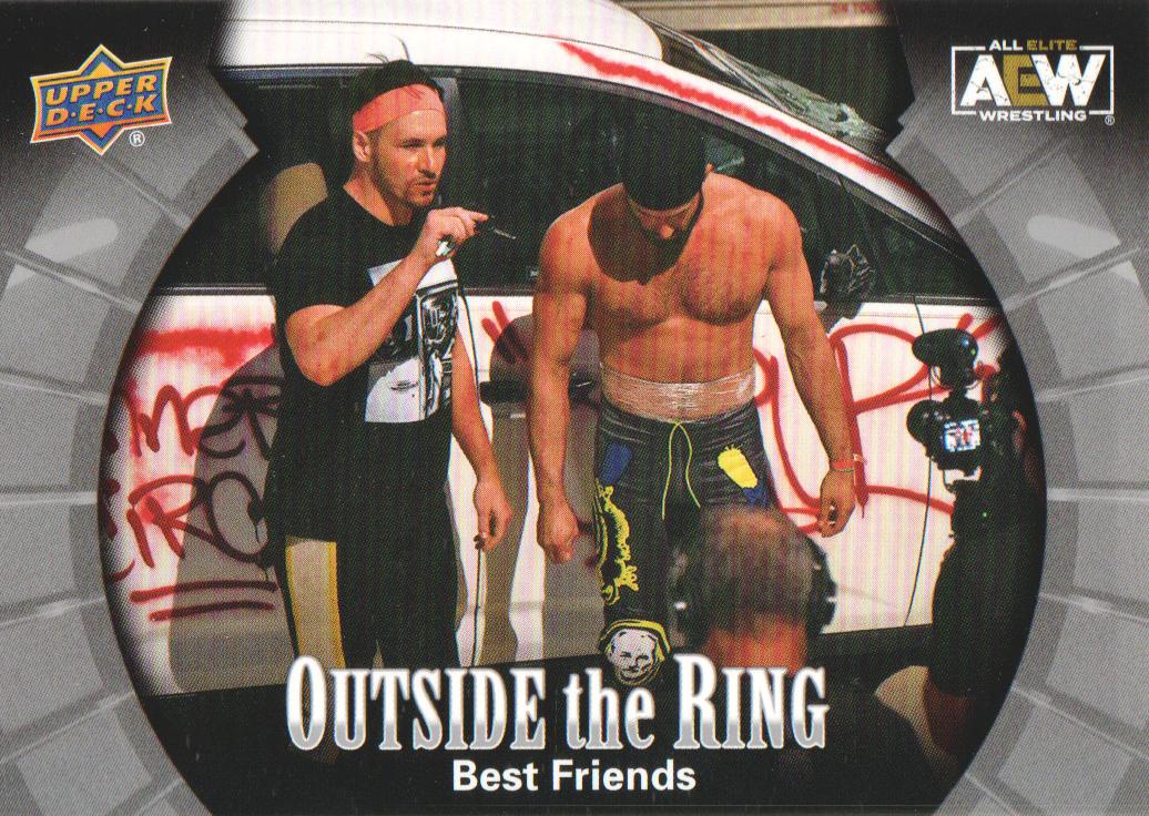 2022 Upper Deck AEW Outside the Ring Silver #OTR4 Best Friends - NM-MT ...