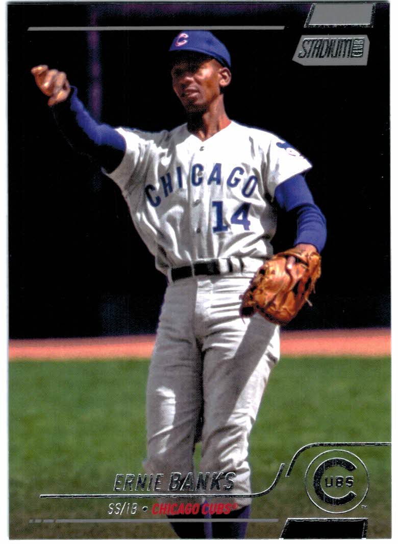 2022 Stadium Club #20 Ernie Banks - NM-MT