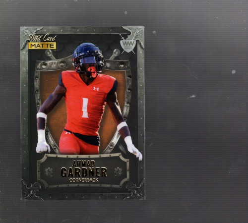 2022 Wild Card Matte Black Weekend Warriors Silver Frame Orange #WW1 ...