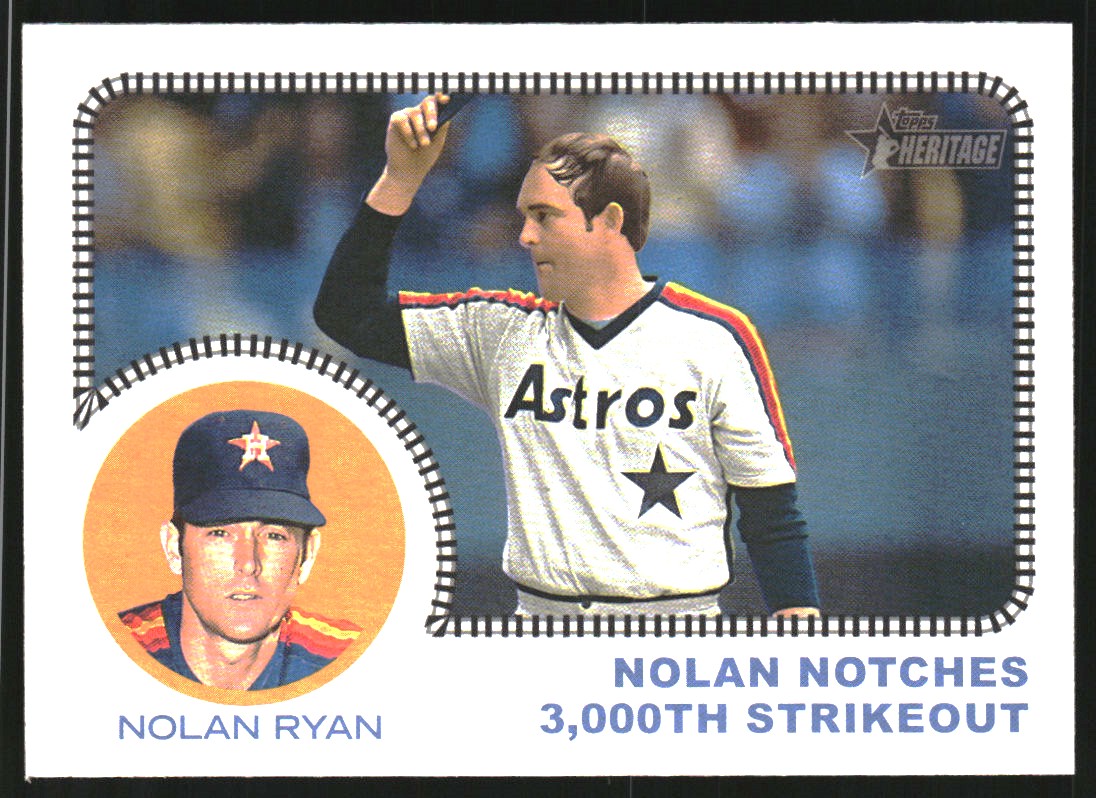 2022 Topps Heritage High Number All Aboard #AA7 Nolan Ryan - NM-MT