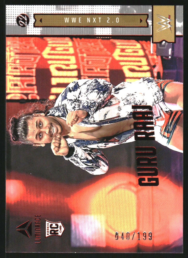 2022 Panini Chronicles WWE Red #160 Guru Raaj/Luminance - NM-MT