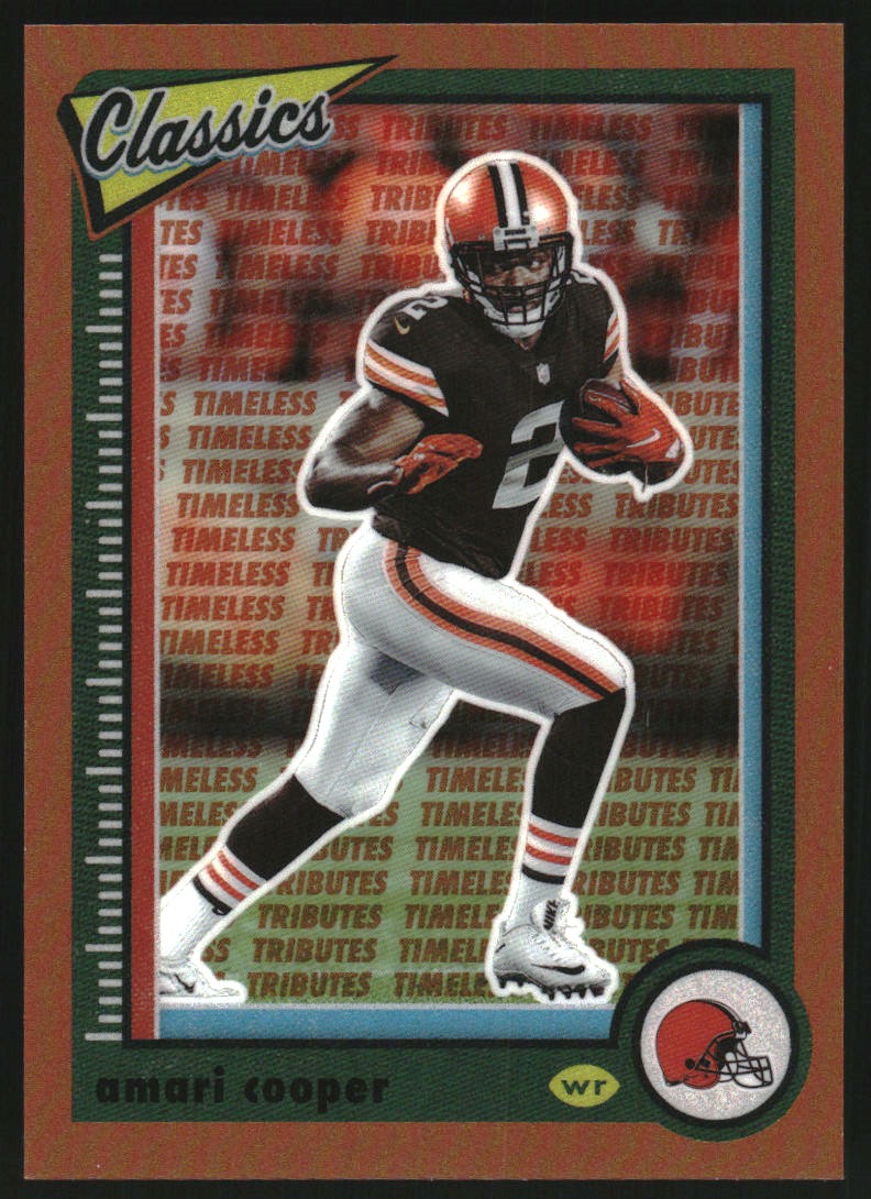 2022 Classics Premium Edition Timeless Tributes Orange #23 Amari Cooper ...