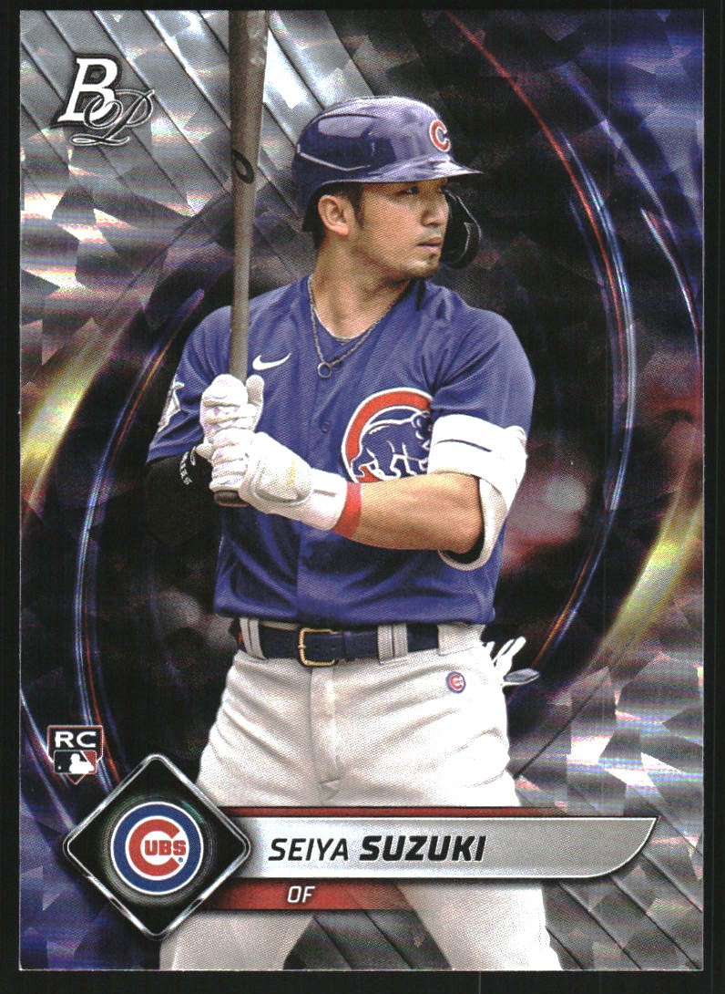 2022 Bowman Platinum Ice #75 Seiya Suzuki - NM-MT