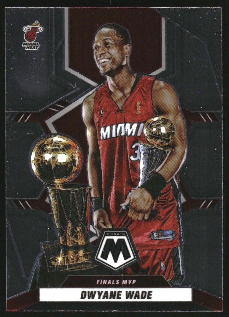 2021-22 Panini Mosaic #299 Dwyane Wade MVP - NM-MT - Burbank ...