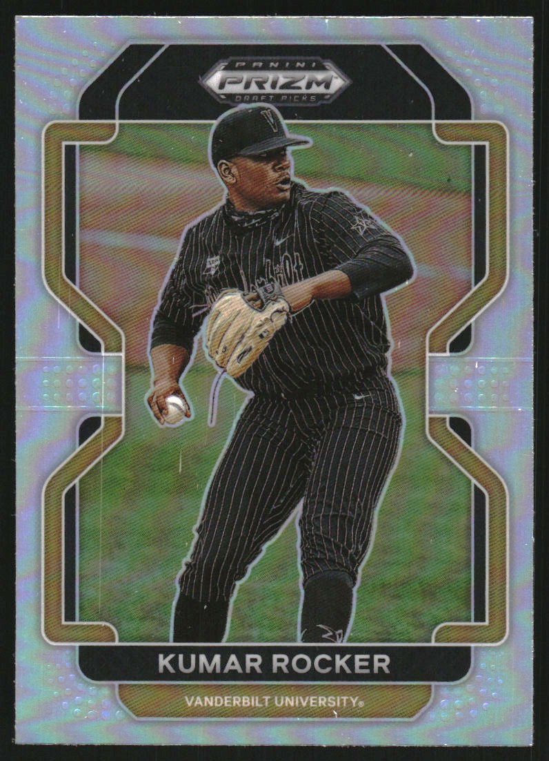 2022 Panini Prizm Draft Picks Prizms Silver #3 Kumar Rocker - NM-MT