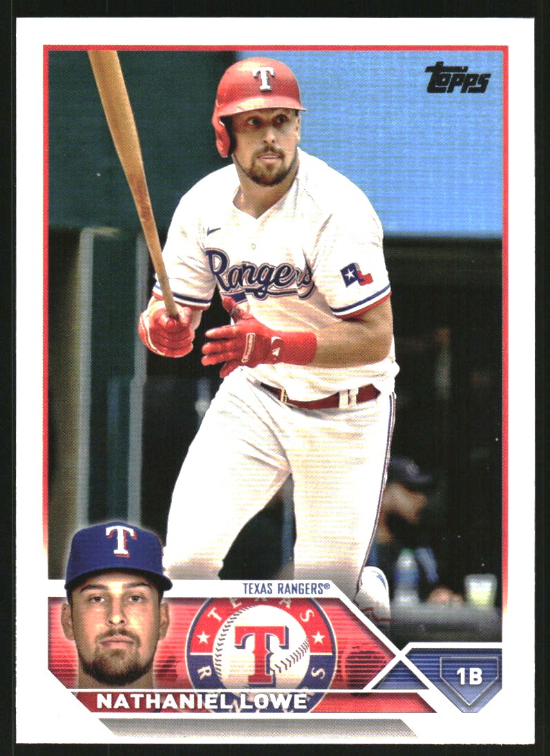 2023 Topps #124 Nathaniel Lowe - NM-MT