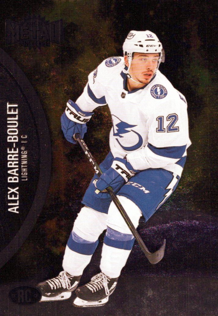 2021-22 Metal Universe #196 Alex Barre-Boulet RC - NM-MT - The Dugout ...