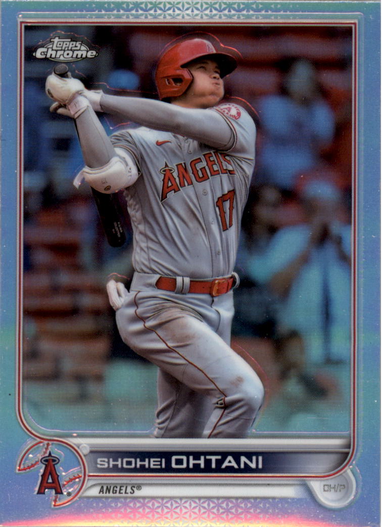 2022 Topps Chrome Sonic Refractors #1 Shohei Ohtani - NM-MT