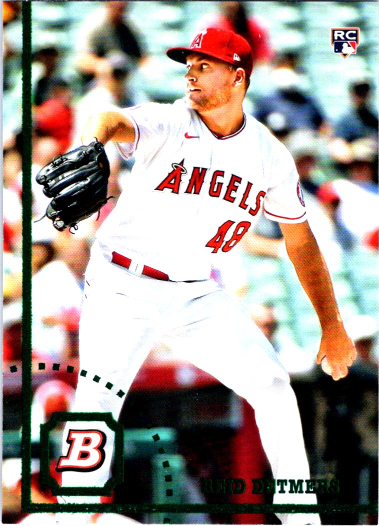 2022 Bowman Heritage #5 Reid Detmers RC - NM-MT