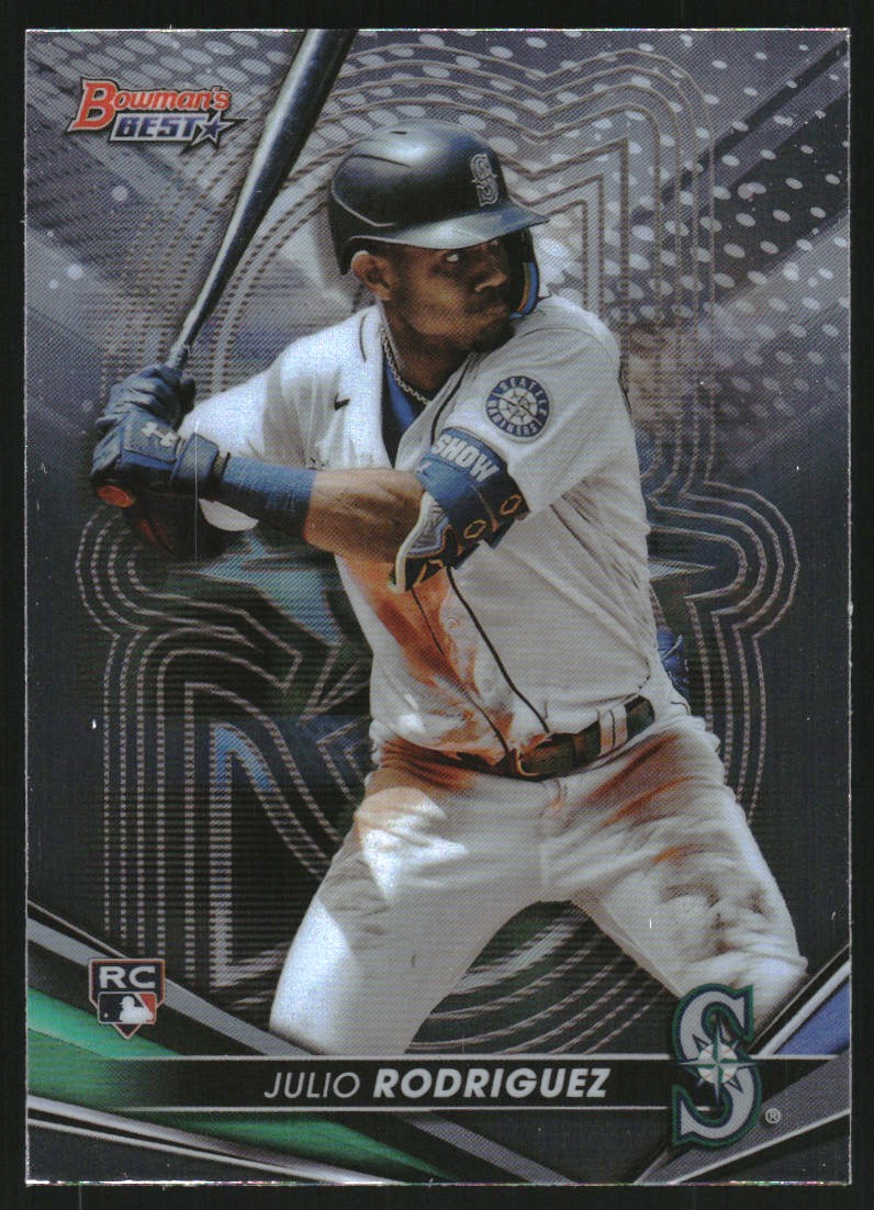2022 Bowman's Best #23 Julio Rodriguez (RC) - NM-MT