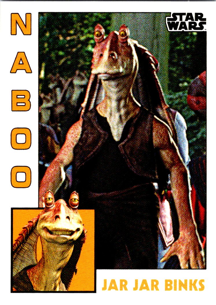 2023 Topps Throwback Thursday Star Wars #16 Jar Jar Binks - NM-MT - The ...