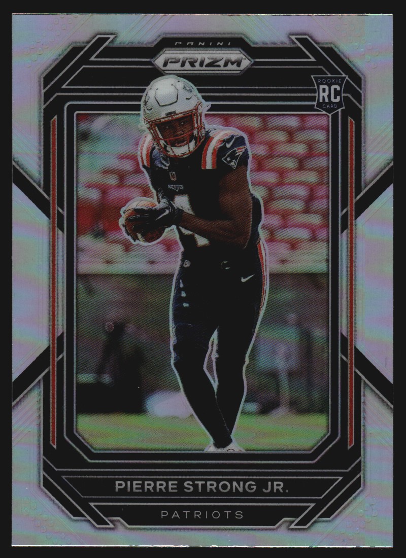 2022 Panini Prizm Prizms Silver #325 Pierre Strong Jr. - NM-MT